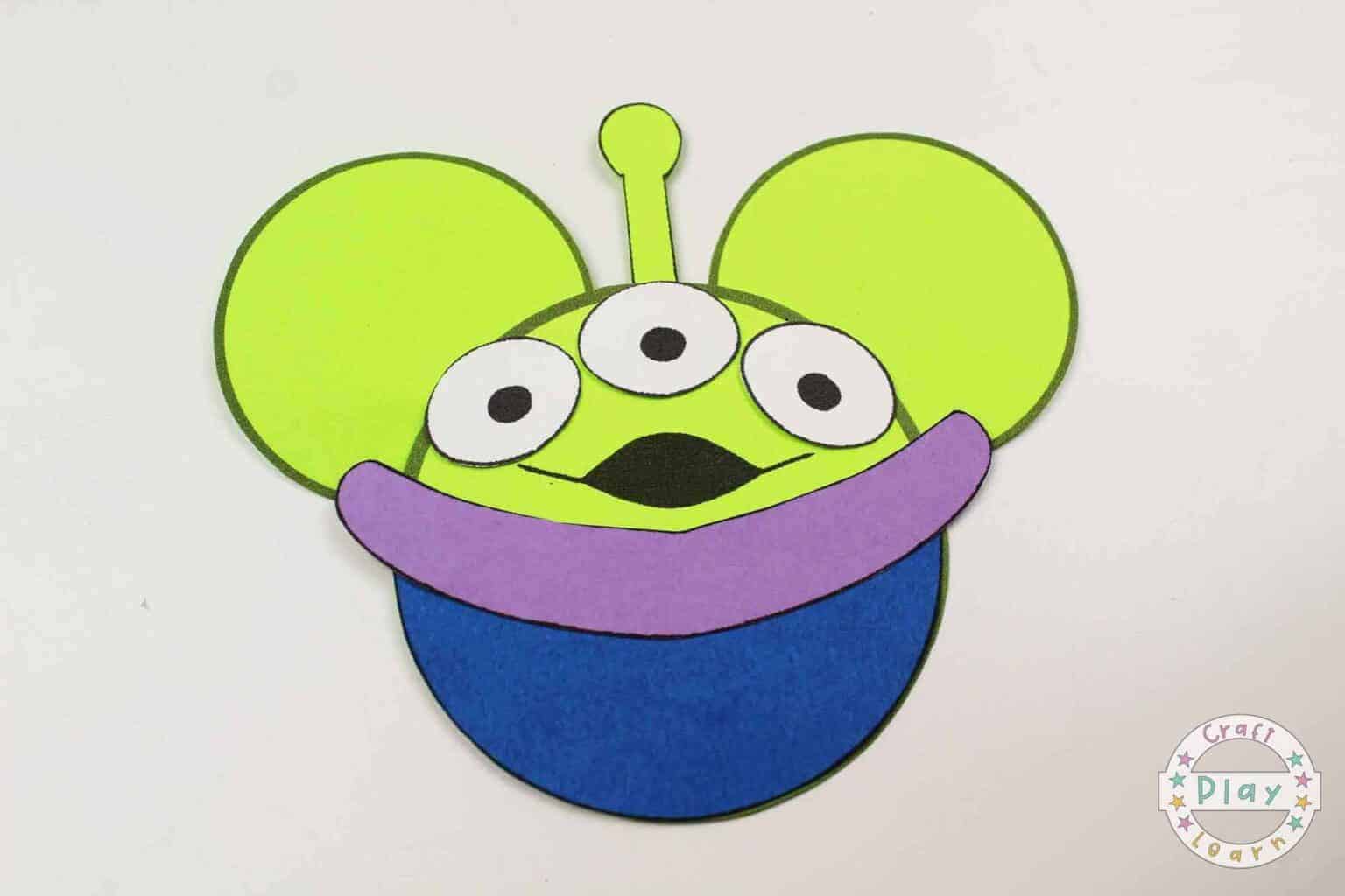 Disney Toy Story Alien Craft - Craft Play Learn