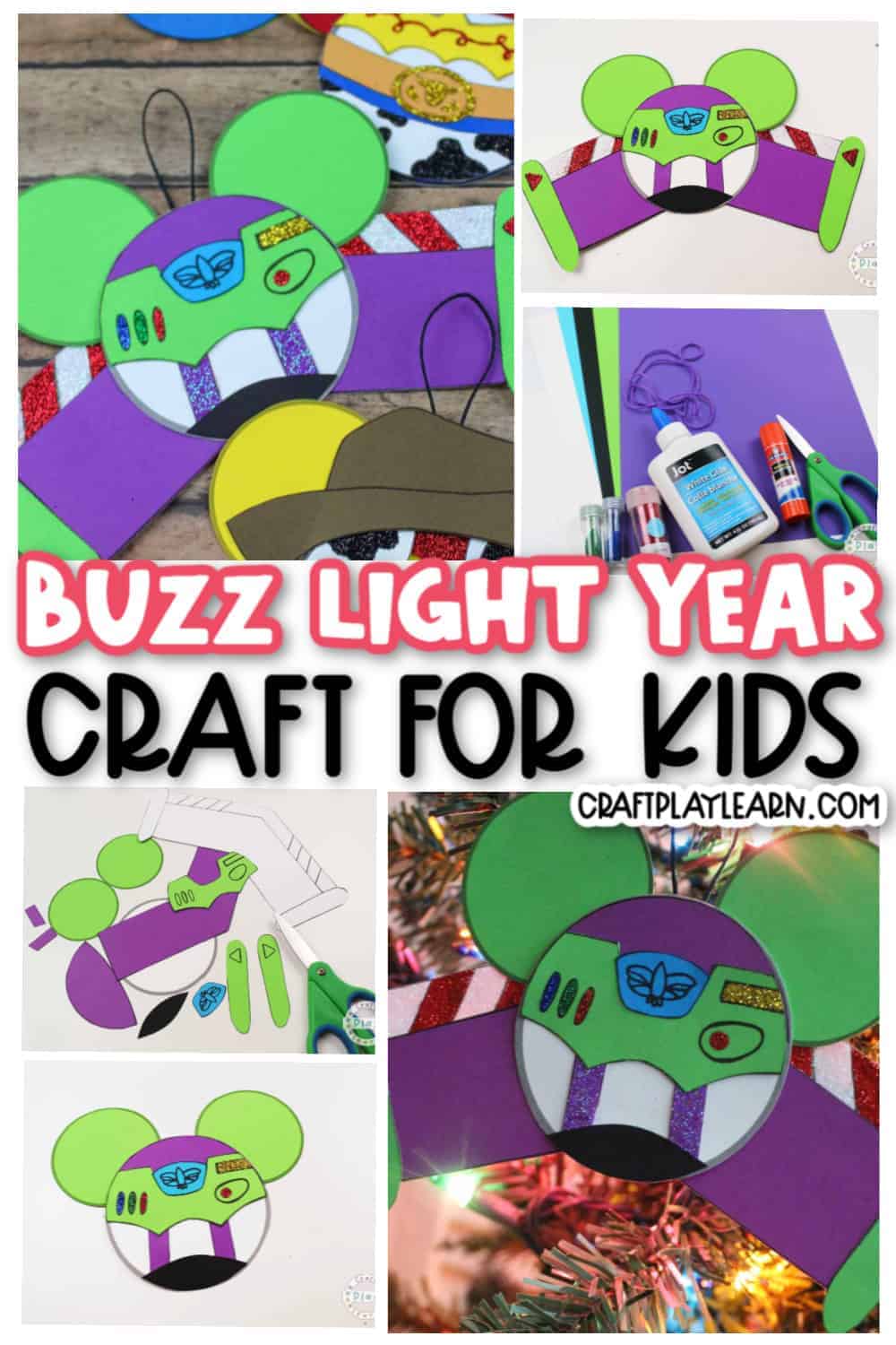 Buzz Light Year Toy Story Template And Craft - Craft Play Learn