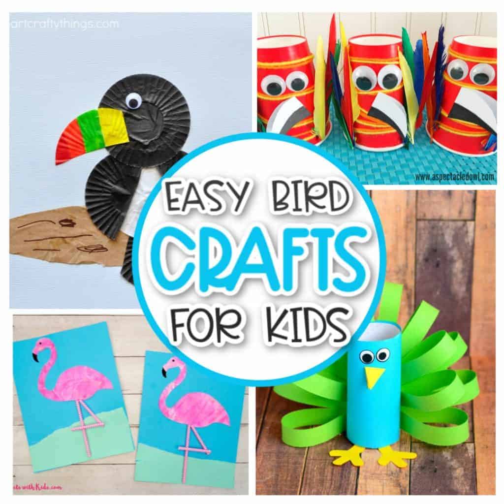 Easy Bird Crafts Kids Will Love - Craft Play Learn