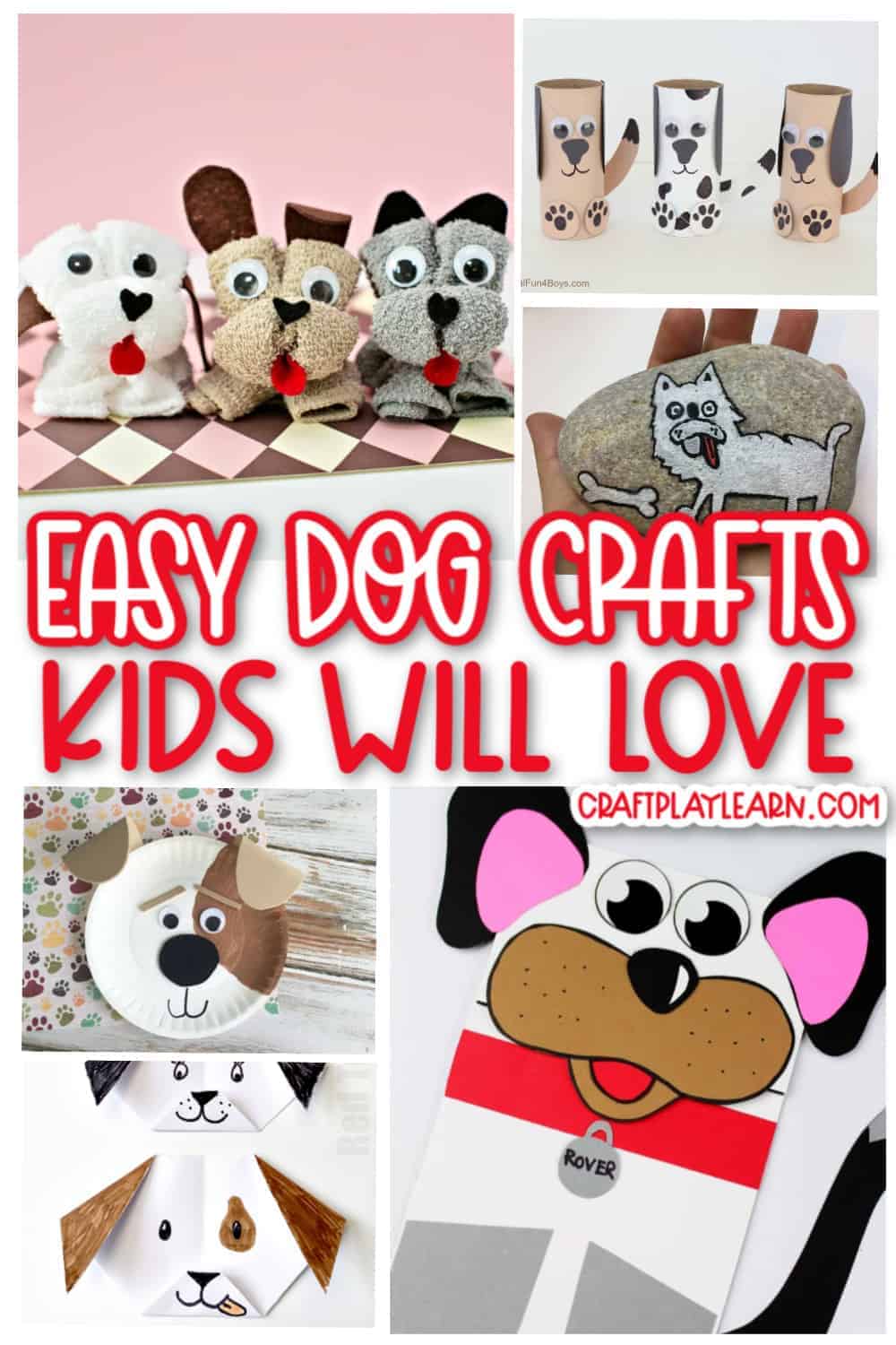 Dog Crafts For Kids To Make At Home - Craft Play Learn