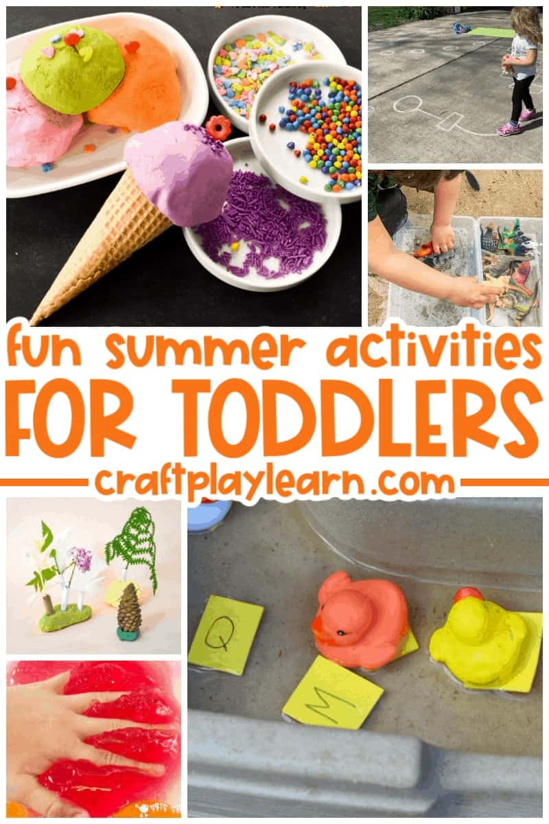 Summer Activities For Toddlers Craft Play Learn