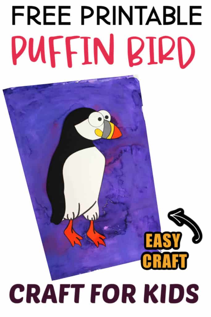 Fun & Easy Puffin Bird Craft For Kids - Craft Play Learn By The ...