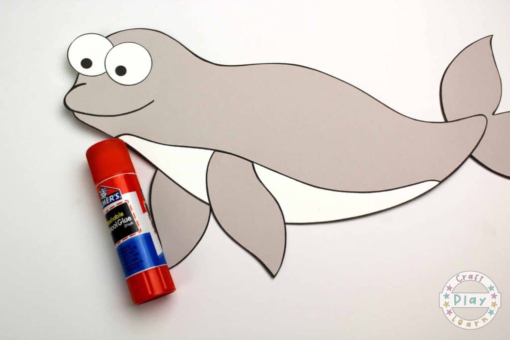 Easy Beluga Whale Craft For Kids - Craft Play Learn By The Inspiration Edit