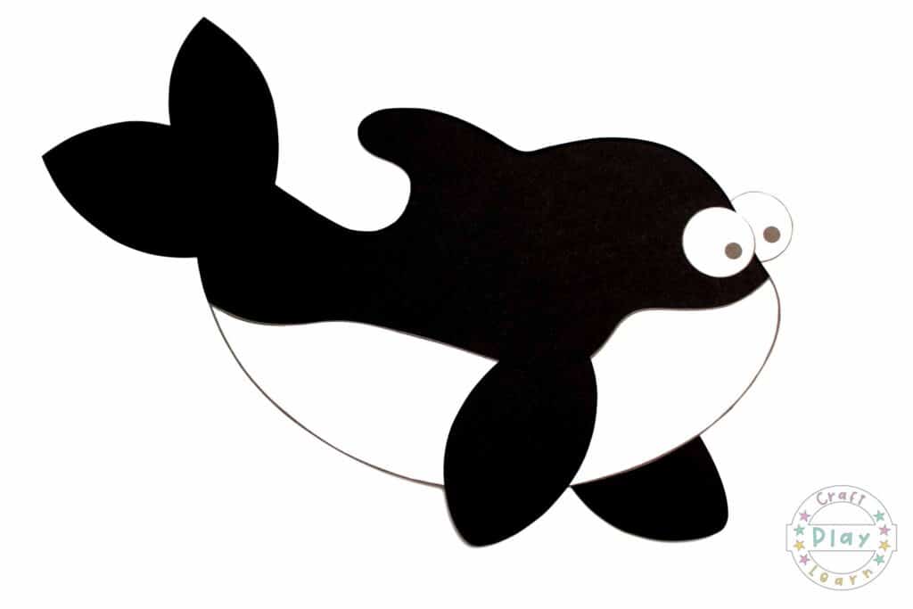 Deep Ocean Creatures Orca Whale Craft - Craft Play Learn By The ...