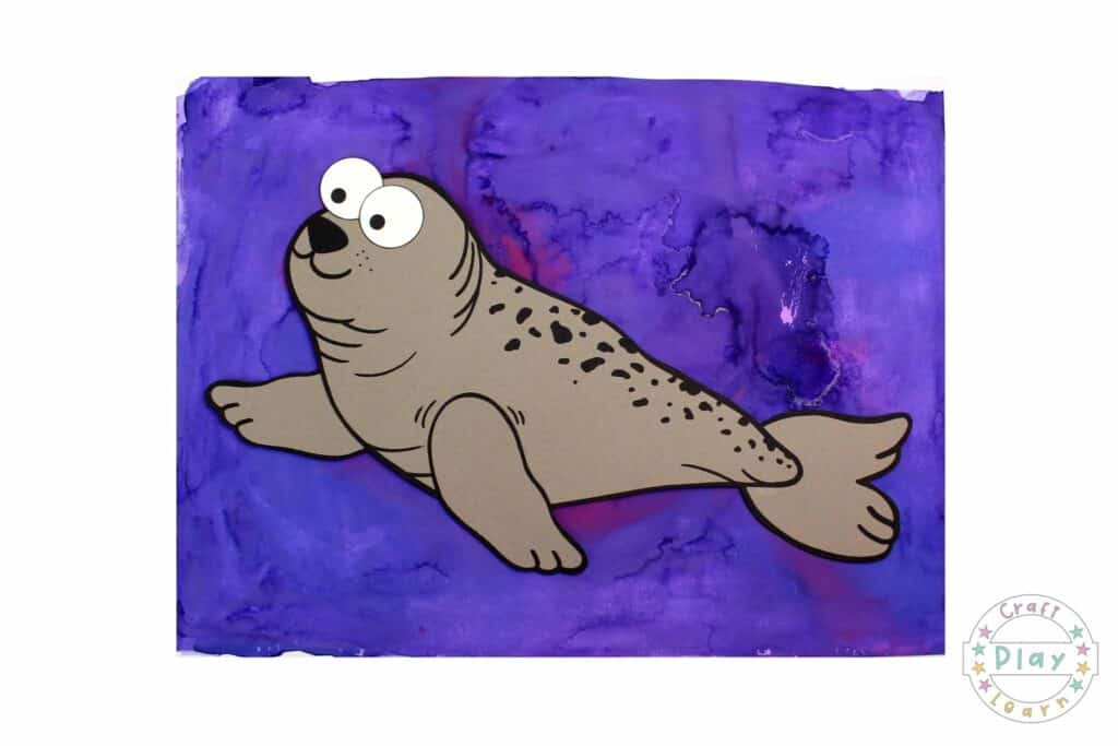 Arctic Animal Crafts For Preschoolers Ringed Seal - Craft Play Learn