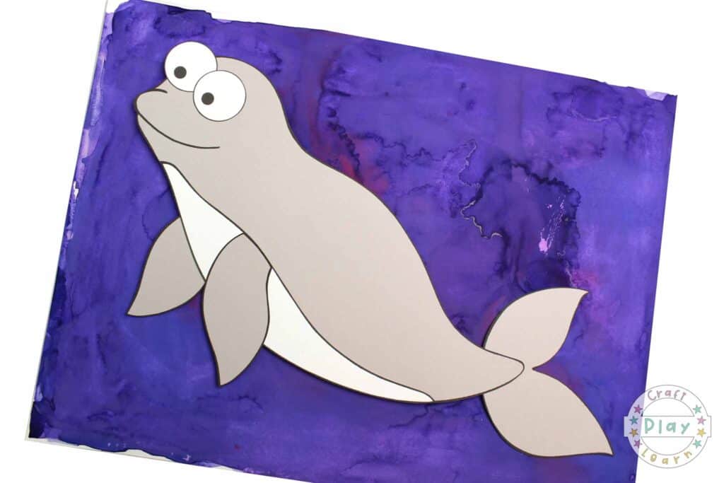 Easy Beluga Whale Craft For Kids - Craft Play Learn By The Inspiration Edit
