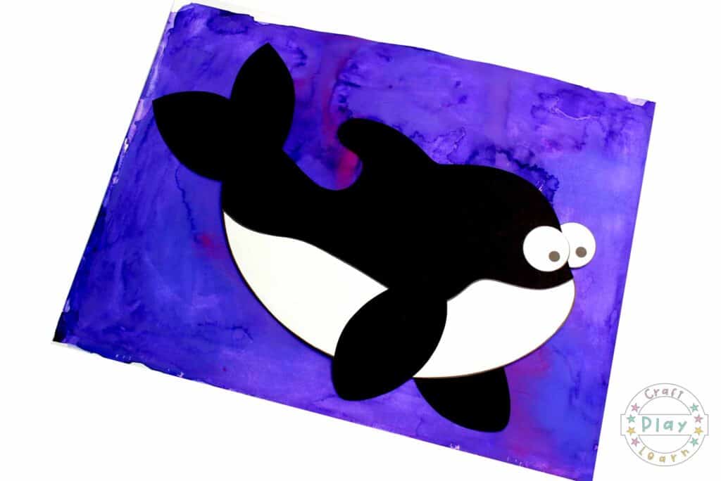 Deep Ocean Creatures Orca Whale Craft - Craft Play Learn By The ...