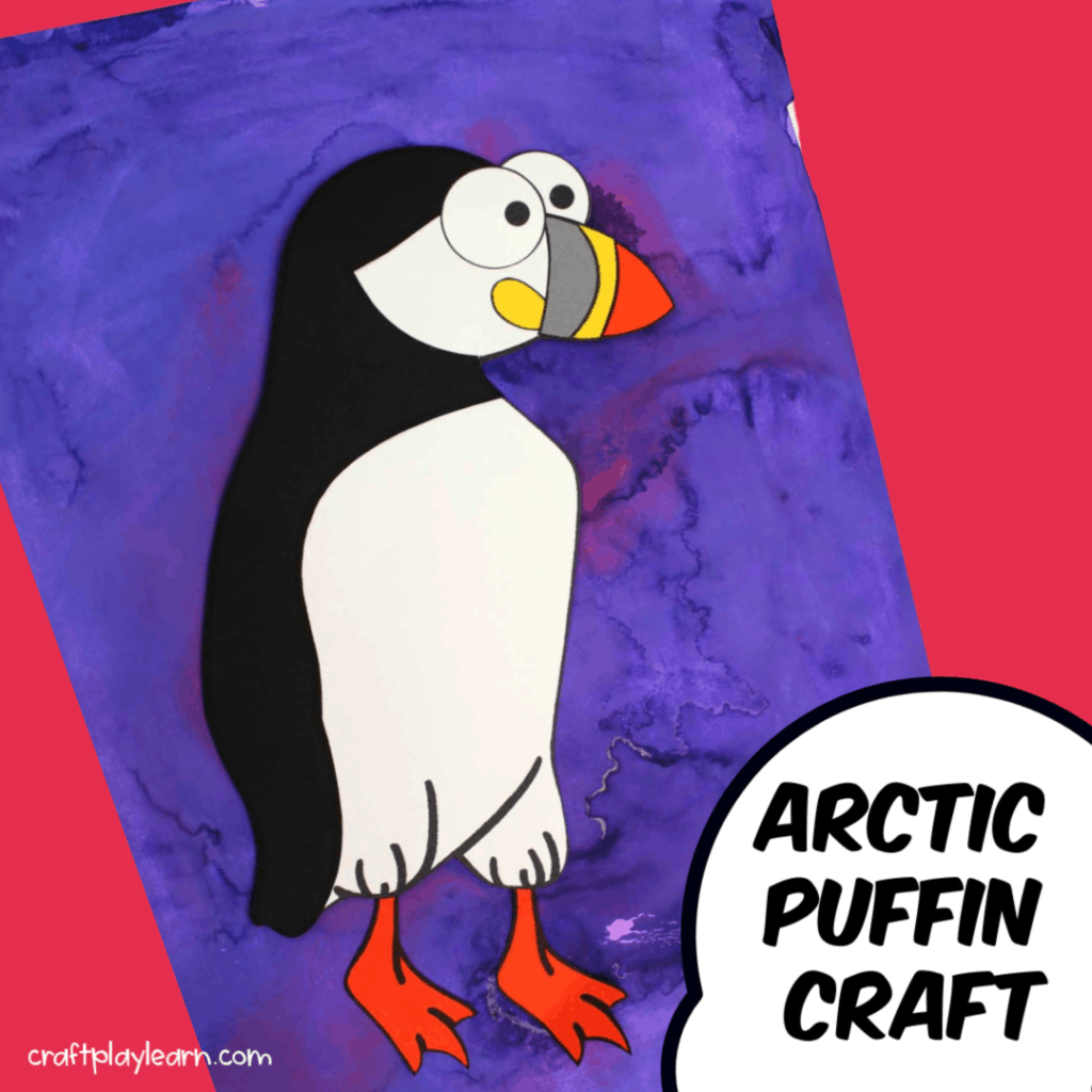 Fun & Easy Puffin Bird Craft For Kids - Craft Play Learn By The ...