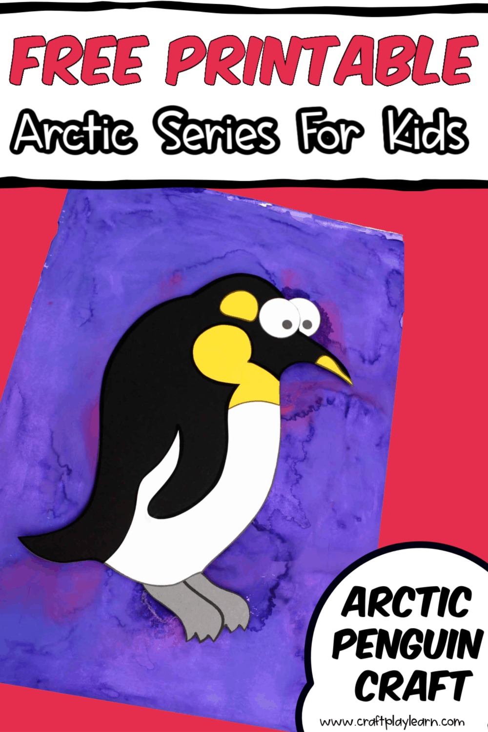 Penguin Craft Template