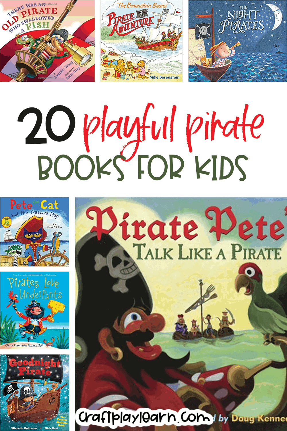 Fun Pirate Books For Kids To Read - Craft Play Learn
