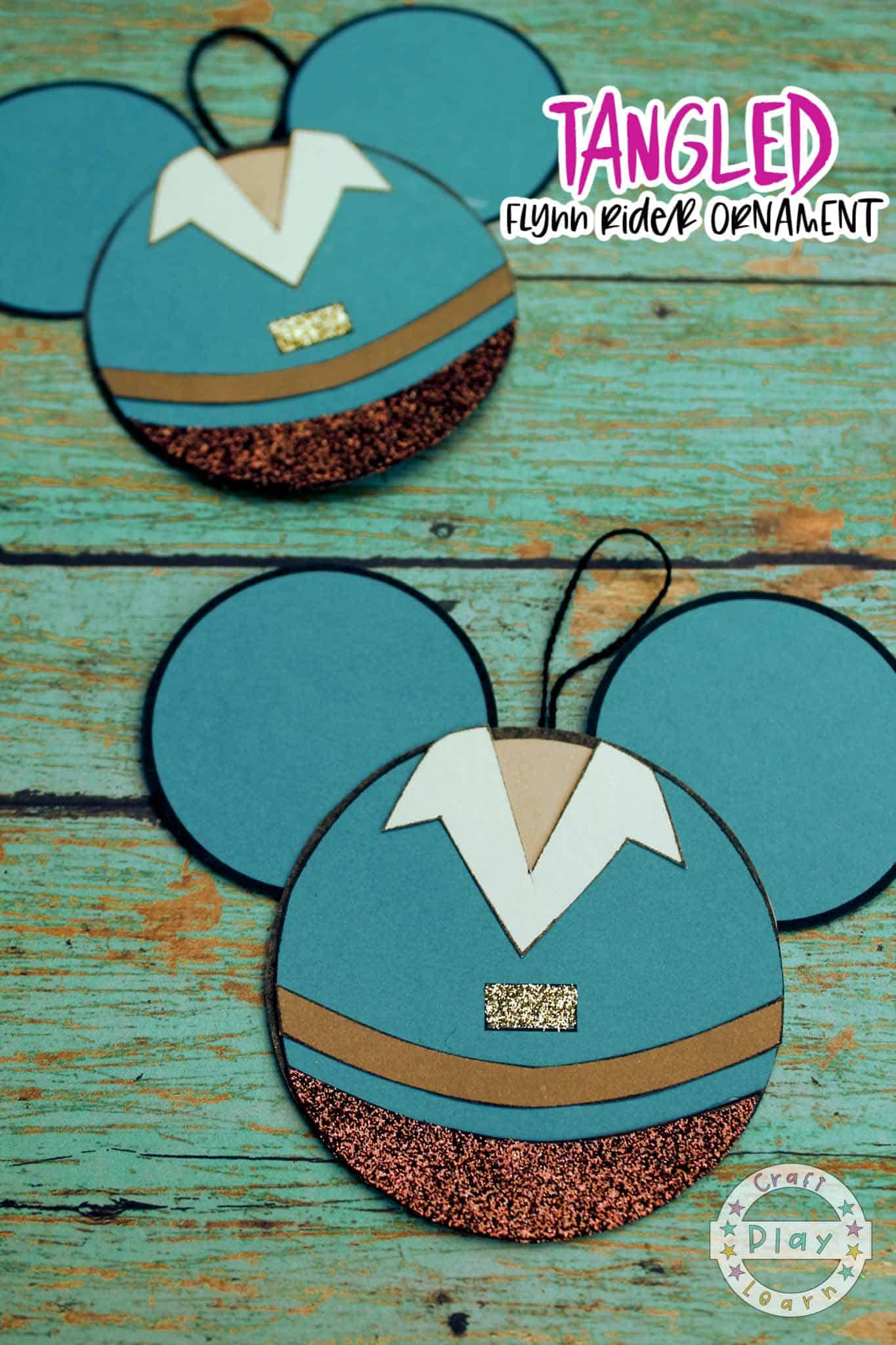 Flynn Rider Tangled Ornament - Craft Play Learn