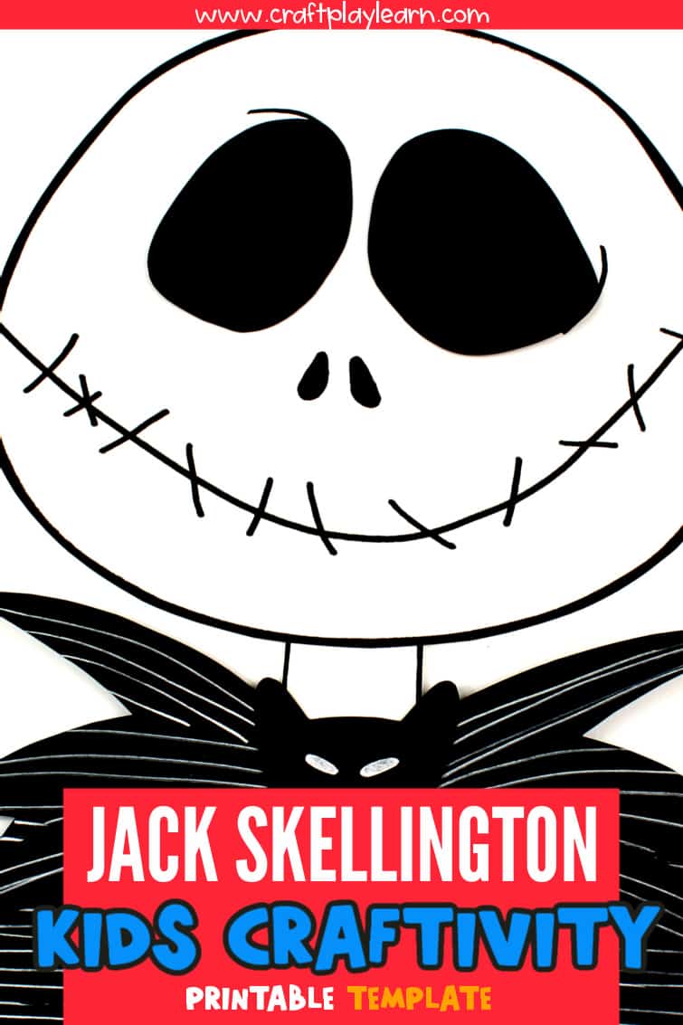 Fun Jack Skellington Paper Craft For Kids - Craft Play Learn