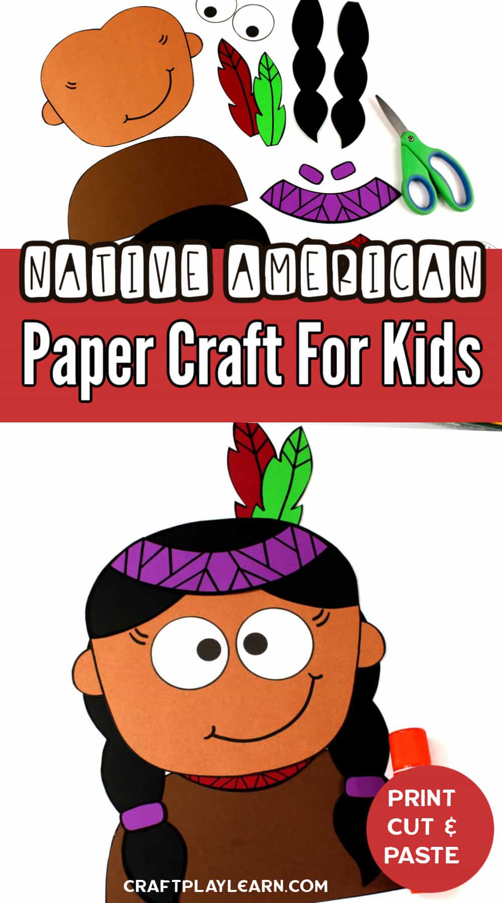 Indigenous People Craft: Native Americans - Craft Play Learn