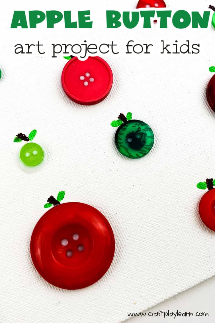 Easy Art Ideas For Kids Using Buttons - Craft Play Learn