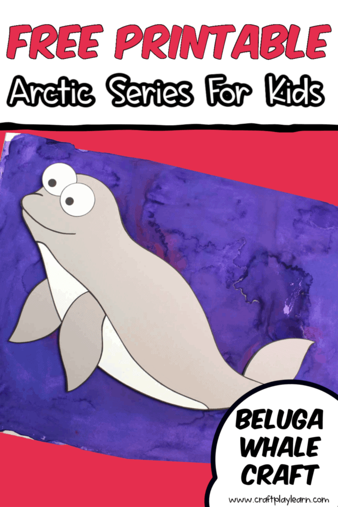 Easy Beluga Whale Craft For Kids - Craft Play Learn By The Inspiration Edit