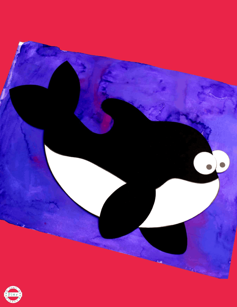 Deep Ocean Creatures Orca Whale Craft - Craft Play Learn By The ...