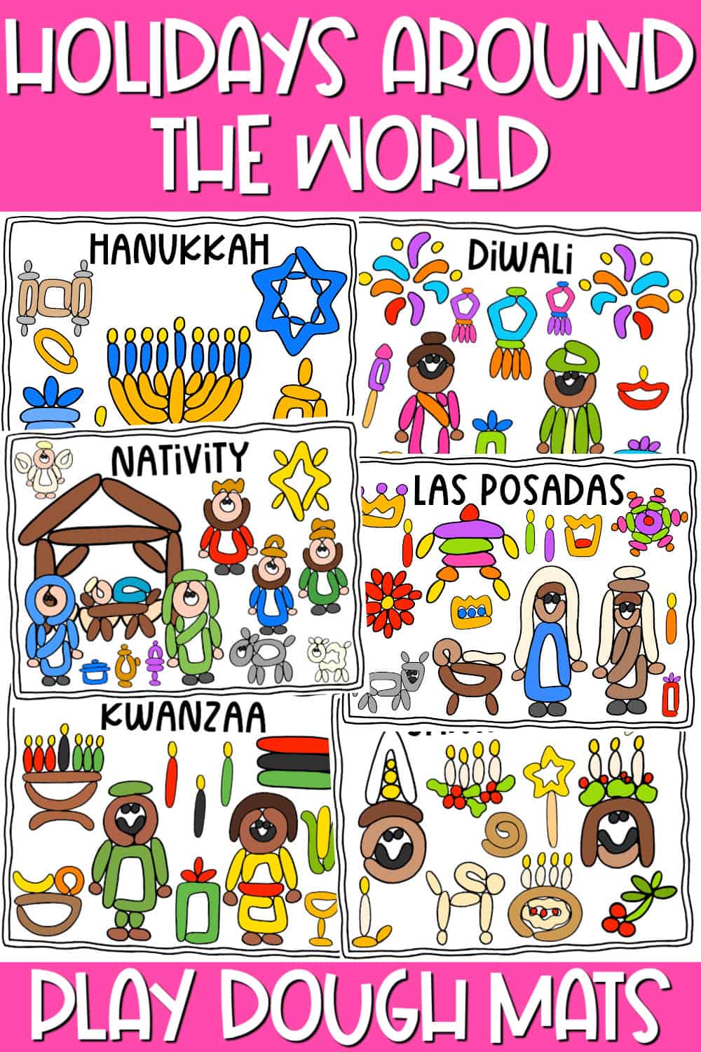 Holidays Around The World Printables Christmas Around The World